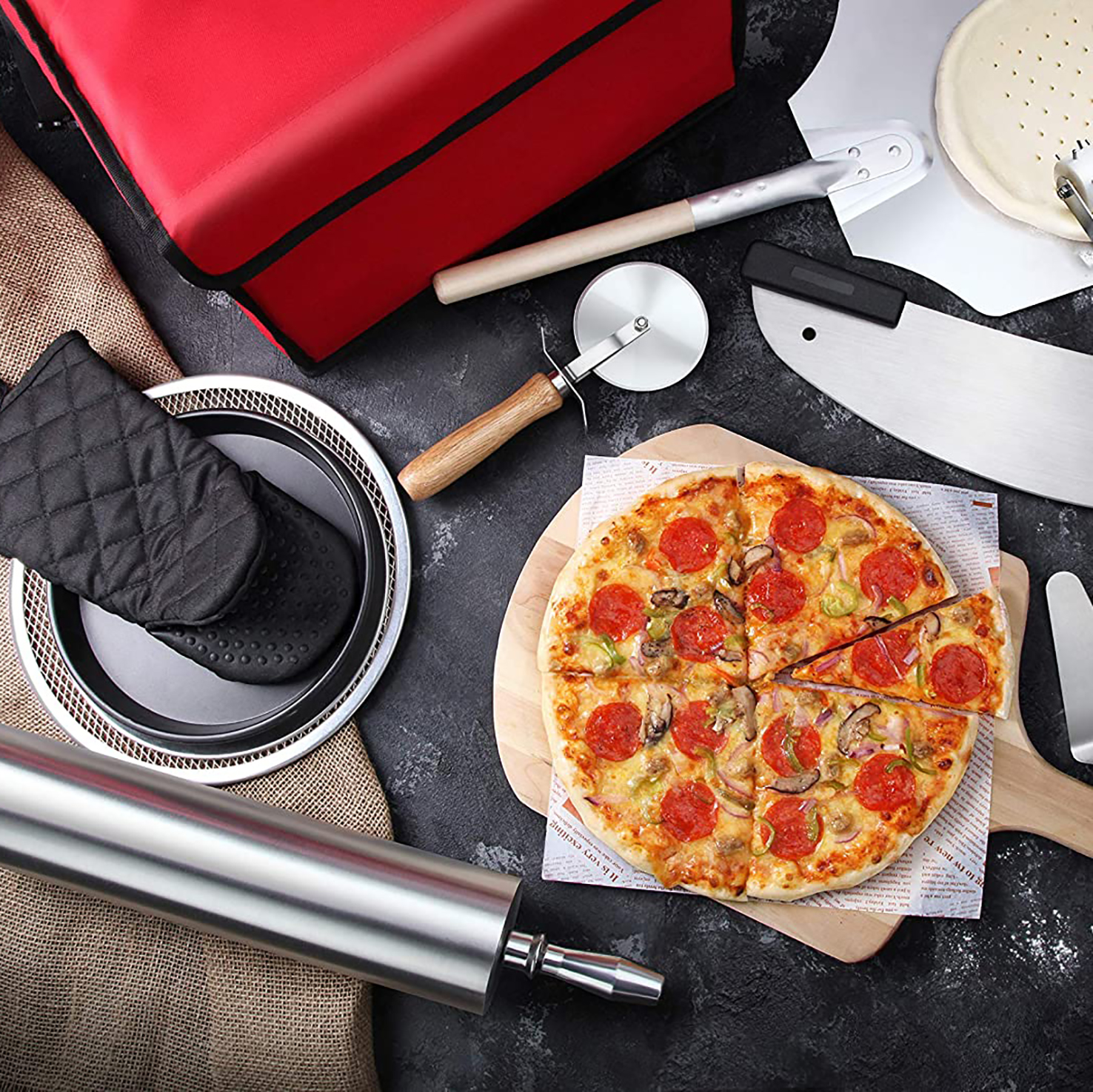 EP20A035: Stainless Steel Pizza Screen - E-Pin Industry and Trade Co., Ltd.