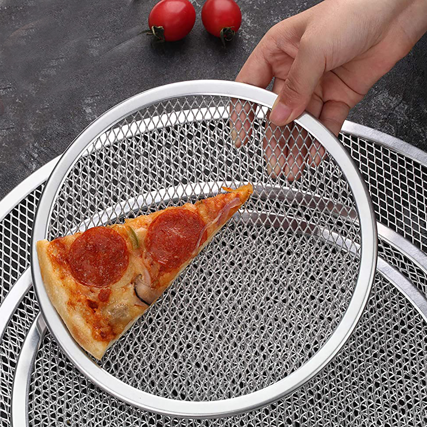 EP20A035: Stainless Steel Pizza Screen - E-Pin Industry and Trade Co., Ltd.