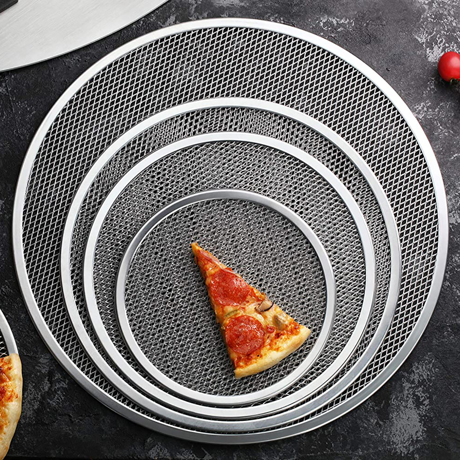 EP20A035: Stainless Steel Pizza Screen - E-Pin Industry and Trade Co., Ltd.